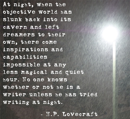Quotable - H.P. Lovecraft - Writers Write