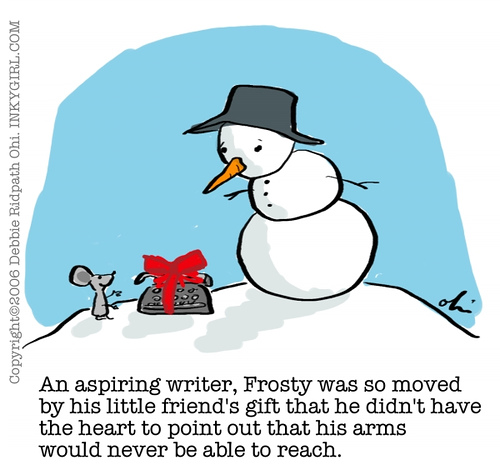A Writer's Christmas Comic - Writers Write