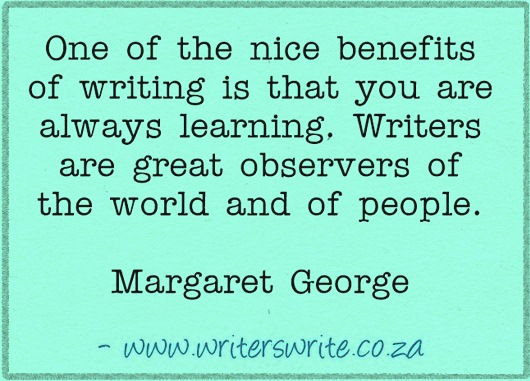Quotable - Margaret George - Writers Write