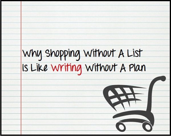Why Shopping Without A List Is Like Writing Without A Plan - Writers Write