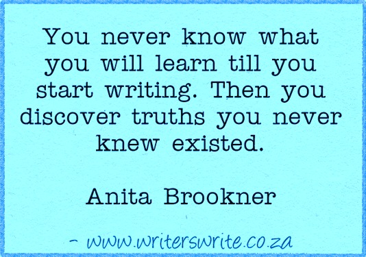 Quotable - Anita Brookner - Writers Write