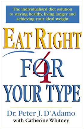 Book Review – Eat Right For Your Type - Writers Write