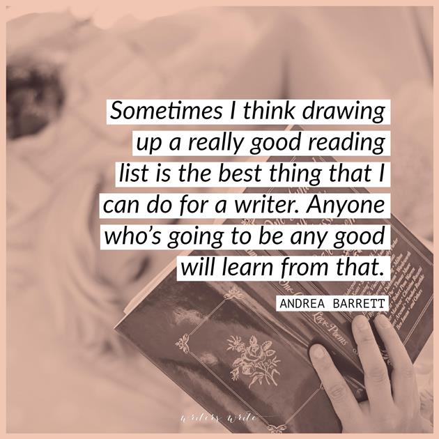 Quotable – Andrea Barrett - Writers Write