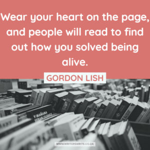 Quotable – Gordon Lish - Writers Write