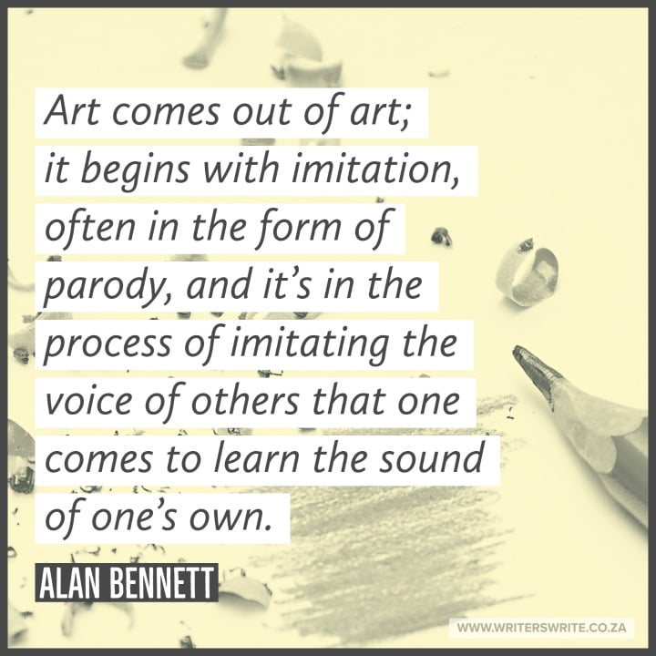 Quotable – Alan Bennett - Writers Write