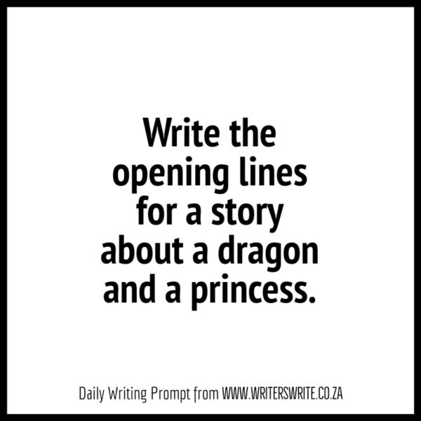 Daily Writing Prompt - Writers Write