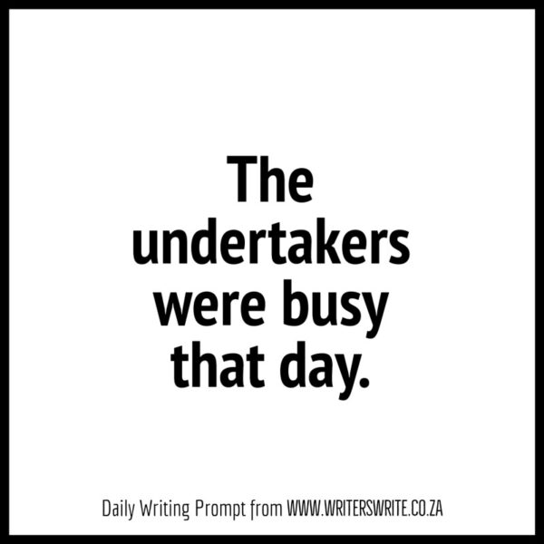 Daily Writing Prompt - Writers Write