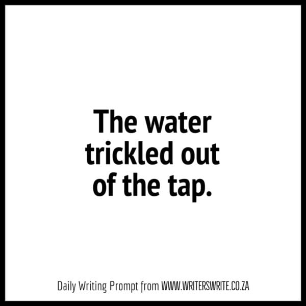 Daily Writing Prompt - Writers Write