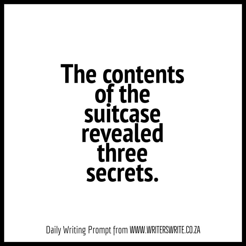 Daily Writing Prompt - Writers Write