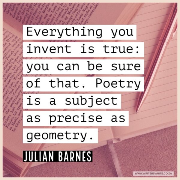 Quotable – Julian Barnes - Writers Write