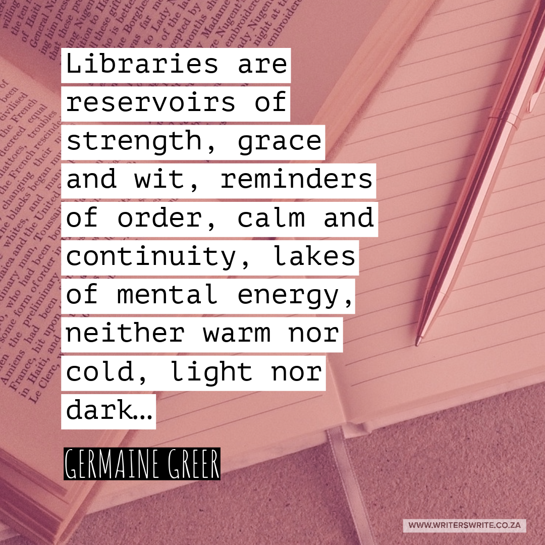 Quotable – Germaine Greer - Writers Write