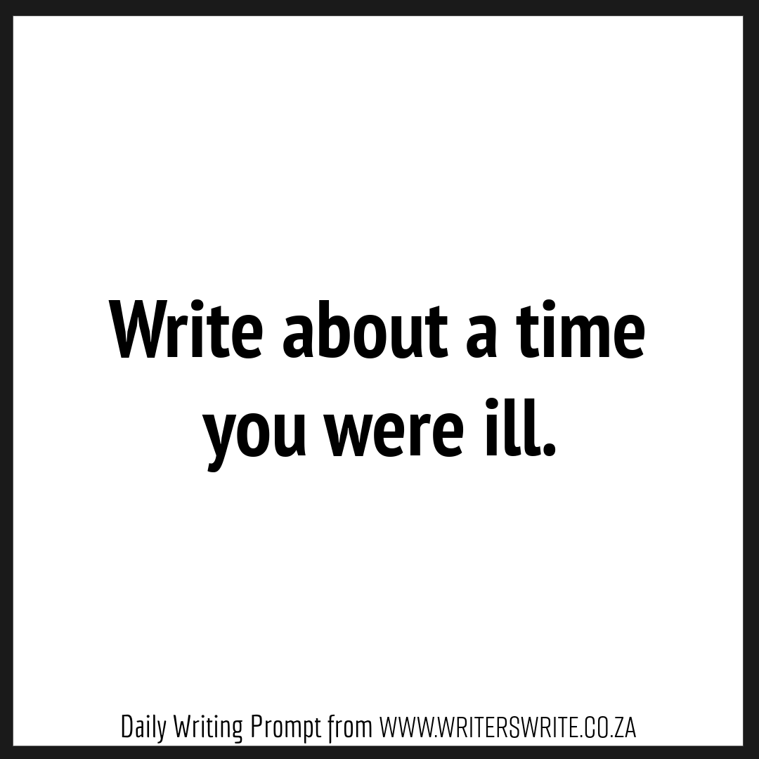 Daily Writing Prompt - Writers Write