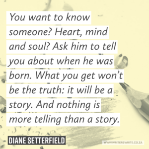 Quotable – Diane Setterfield - Writers Write
