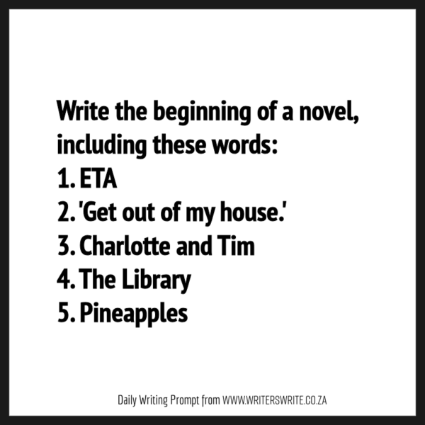 Daily Writing Prompt - Writers Write