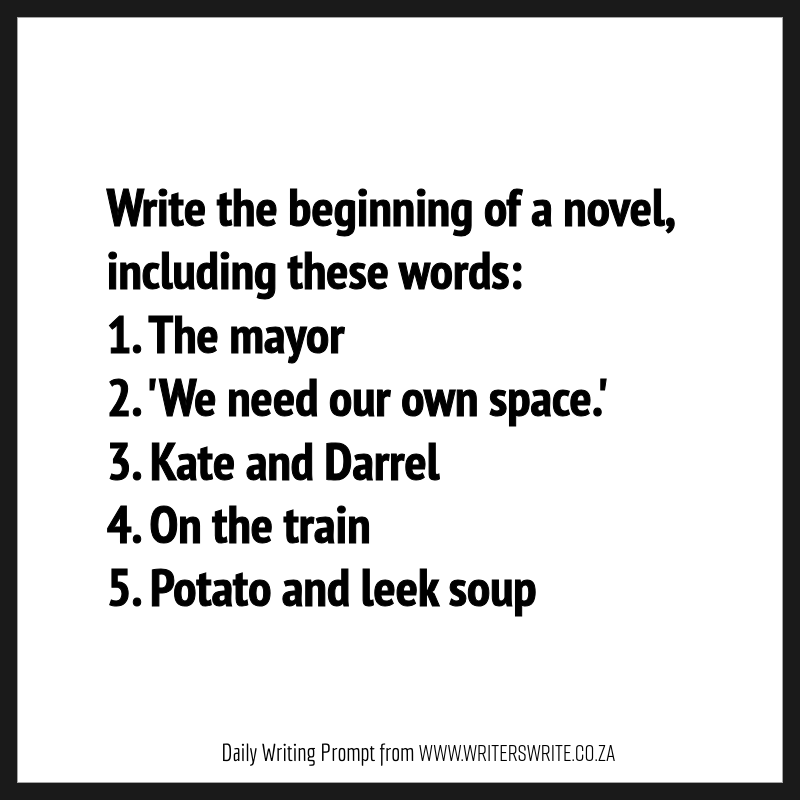 Daily Writing Prompt - Writers Write