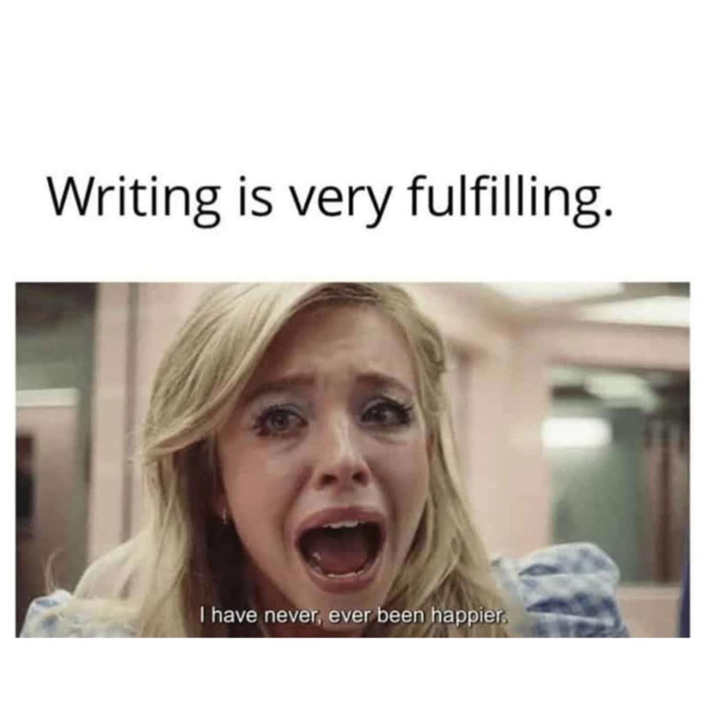 Fulfilling Writers Write Fulfilling Writers Write