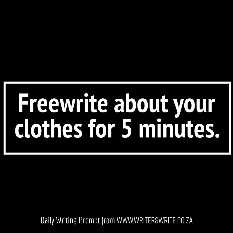 Daily Writing Prompt - Writers Write