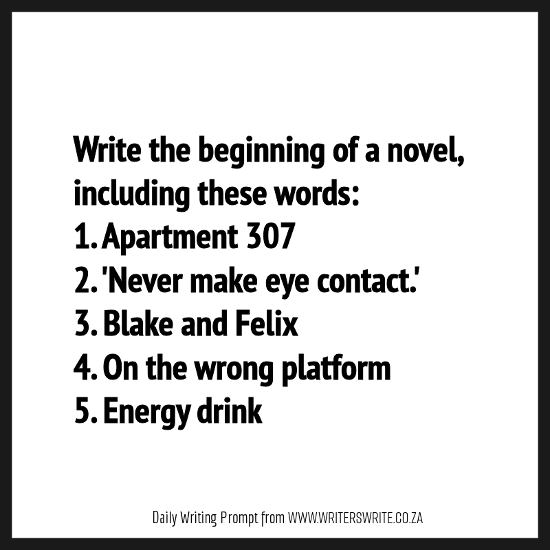 Daily Writing Prompt - Writers Write