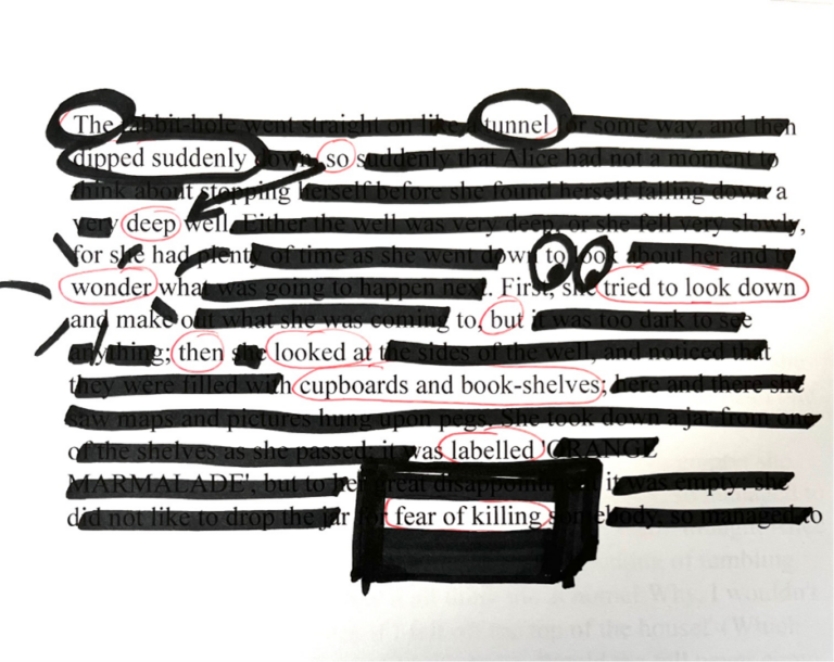 What Is Blackout Poetry & How Do I Write It? - Writers Write