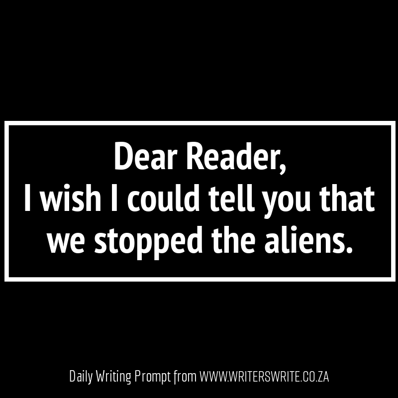 Daily Writing Prompt - Writers Write