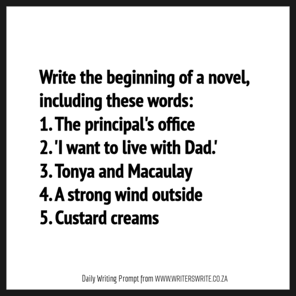 Daily Writing Prompt - Writers Write