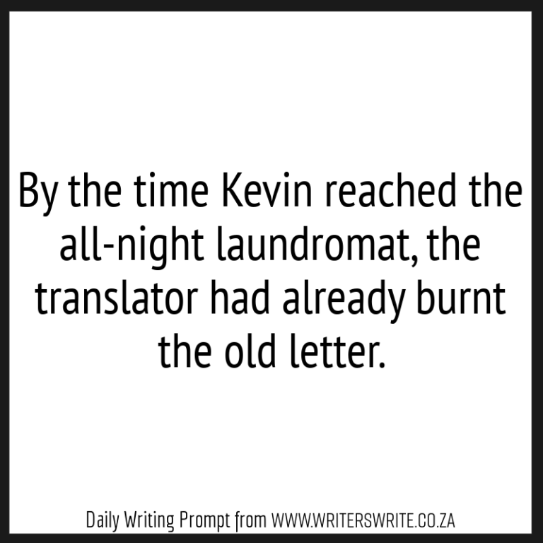 Daily Writing Prompt - Writers Write